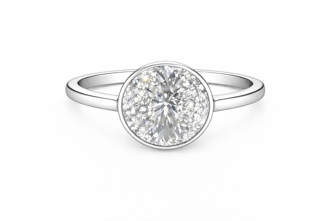 The Soho Bezel Solitaire (2.0 CT) - Etsy