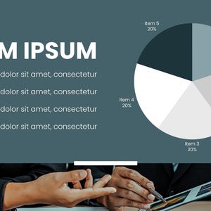 Simple Business PPT Template | Canva Editable Minimalist PPT - Etsy