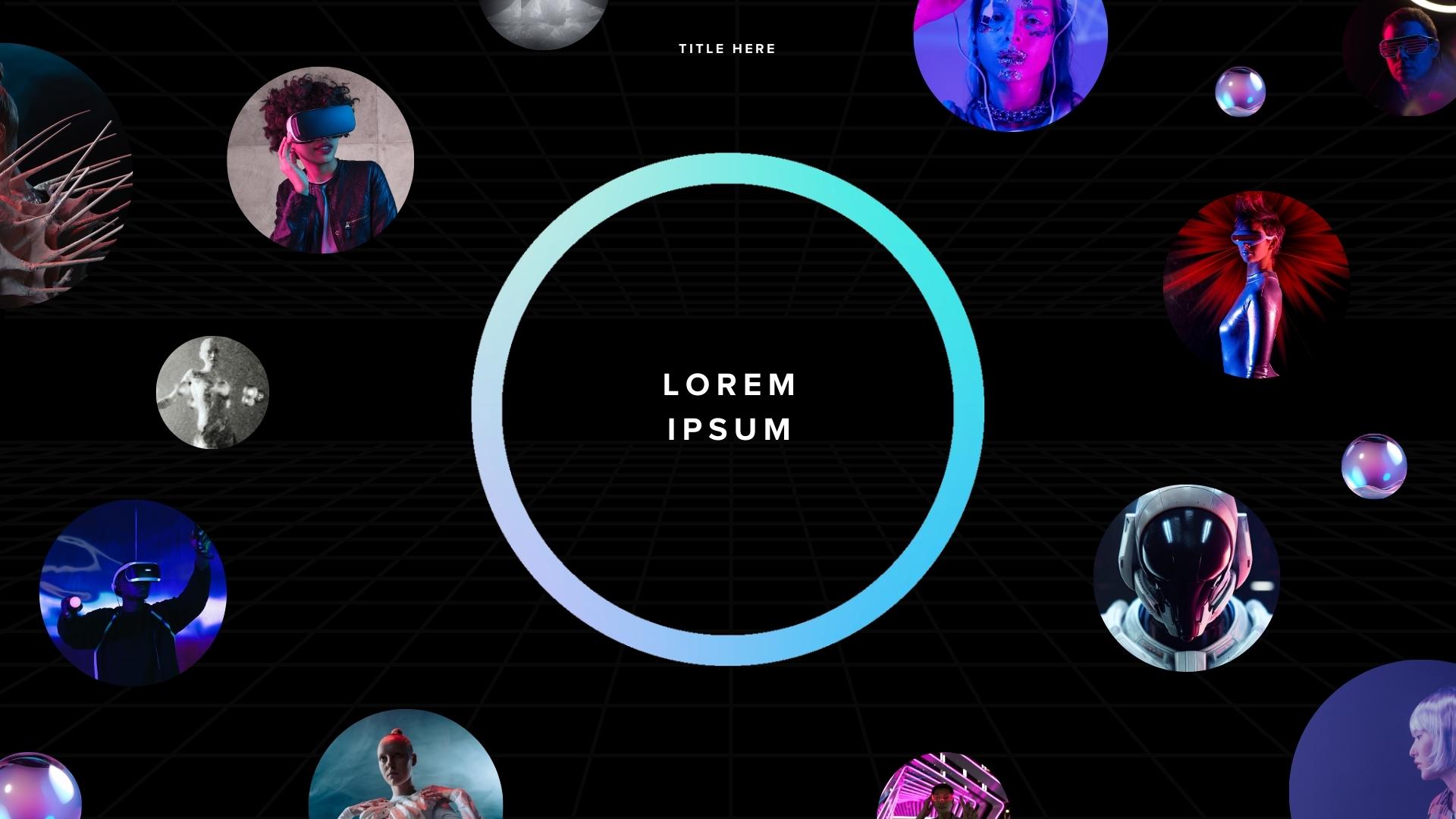 Space-themed Supernova PPT Template Canva Editable Minimalist PPT - Etsy