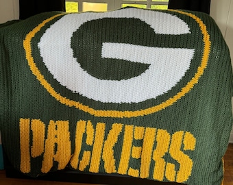 Green Bay Packers Crochet Blanket Pattern c2c Including Written ...