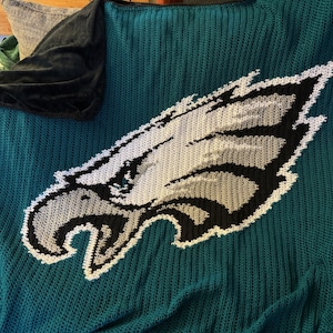 Football Team Blanket Crochet Pattern - Philly Inspired - Etsy
