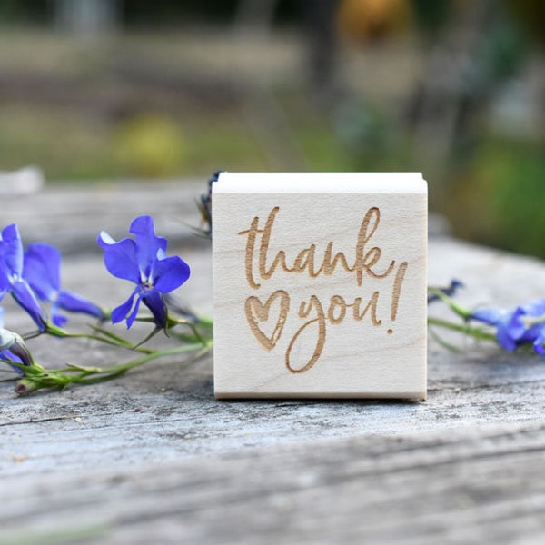 Thank You Stamp - Etsy