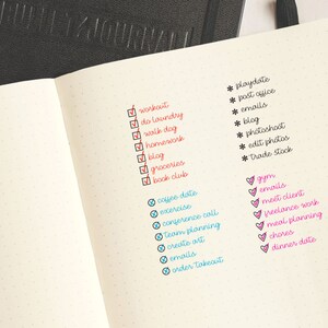 Check Box Stamp, Checklist Planner Stamp, Bullets Stamp, to Do List ...