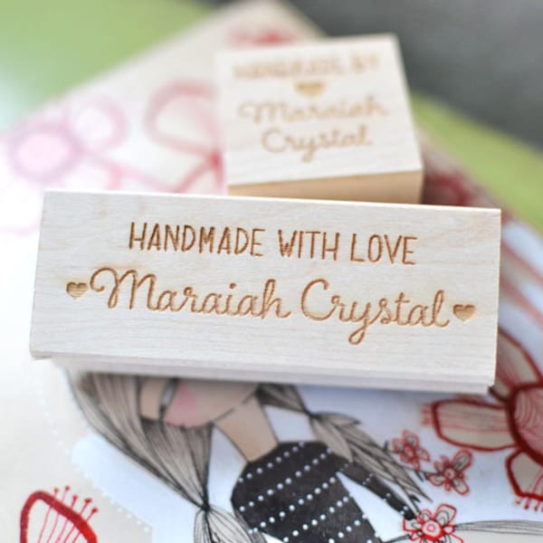 Small Custom Stamp - Etsy