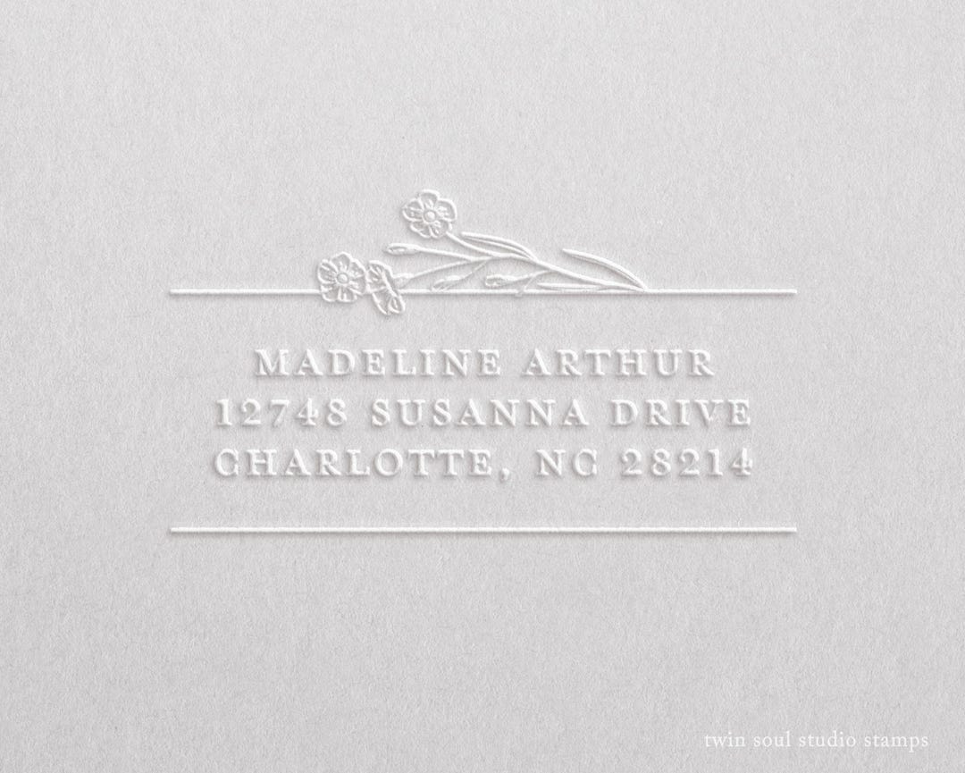 Custom Address Embosser, Personalized Embosser for Envelopes ...