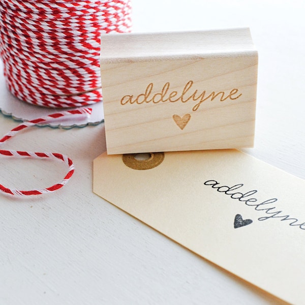Name Stamp - Etsy