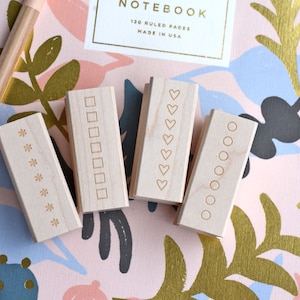 Check Box Stamp, Checklist Planner Stamp, Bullets Stamp, to Do List ...