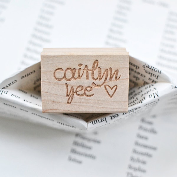 Kids Name Stamp - Etsy