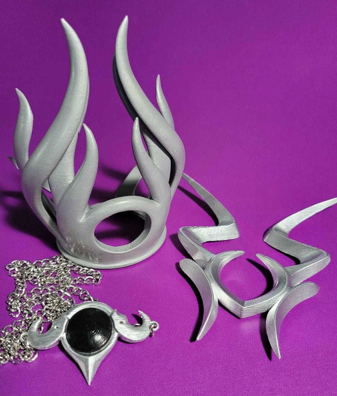 Shadowheart Cosplay Accessories Set | Crown, Circlet & Chestpiece ...