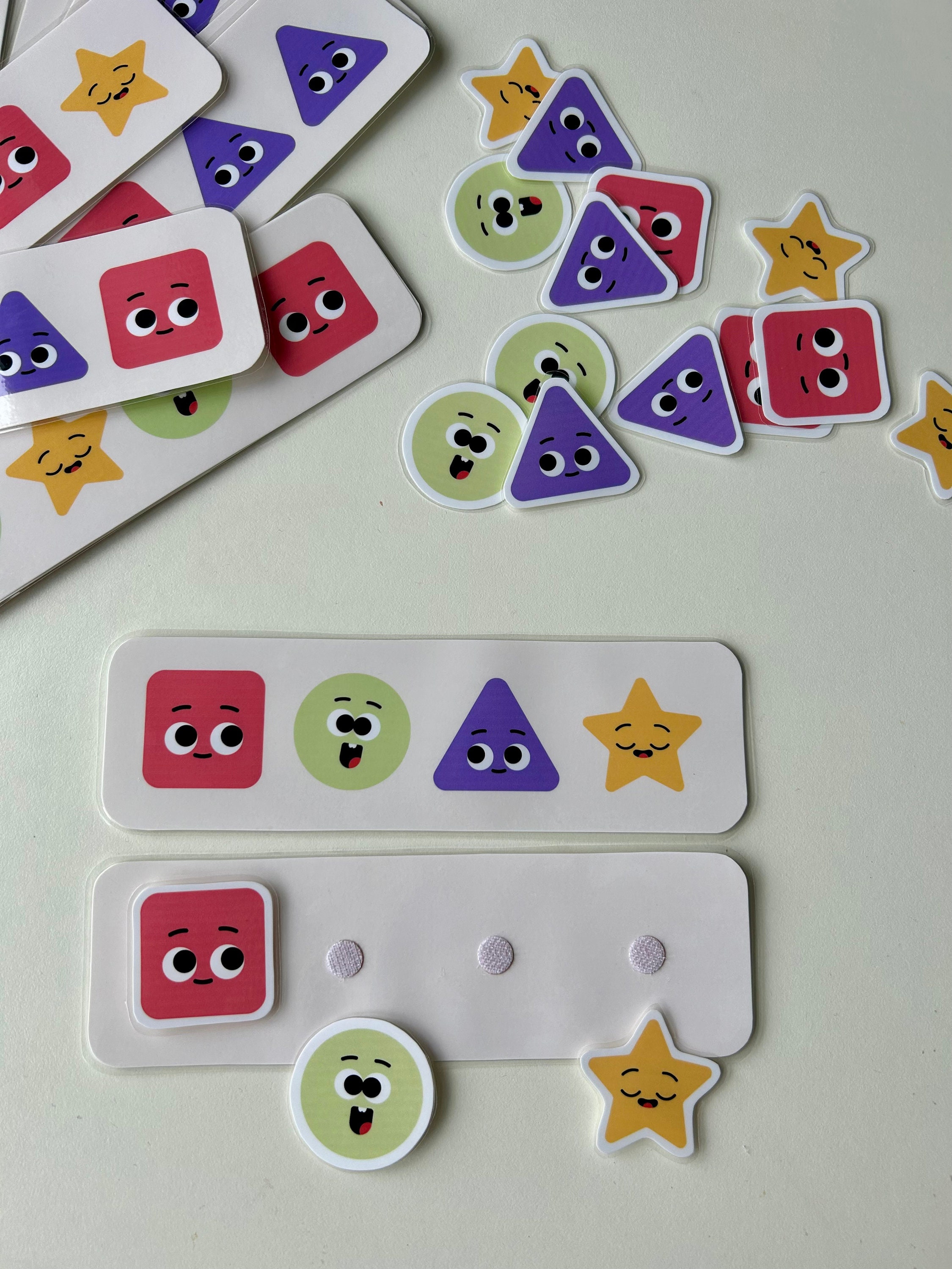 Montessori Inspired Shape Game for Toddlers and Preschoolers ...