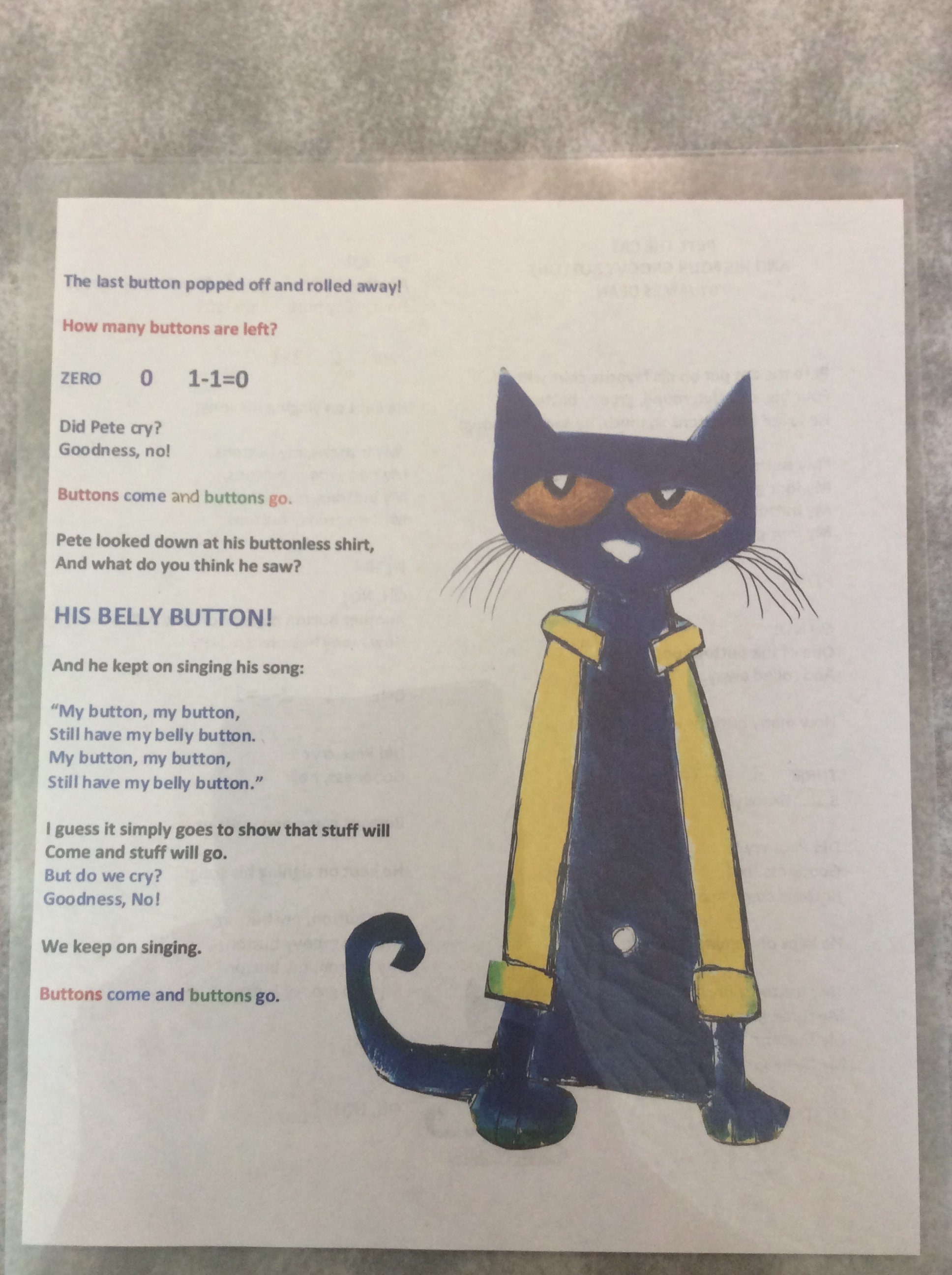 Pete the Cat and His Four Groovy Buttons by Eric Litwin & James Dean ...