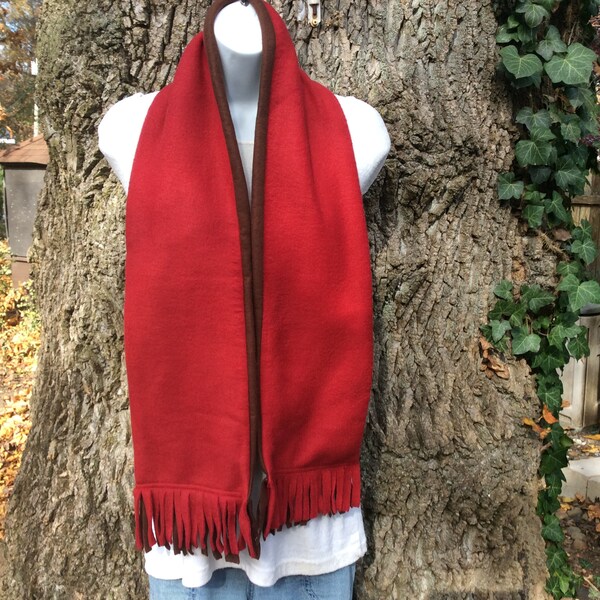 Fleece Scarf - Etsy
