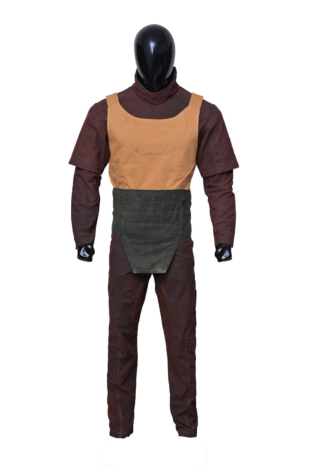Mandalorian Flight Suit Inspired star Warswith Vest and Cummerbund - Etsy