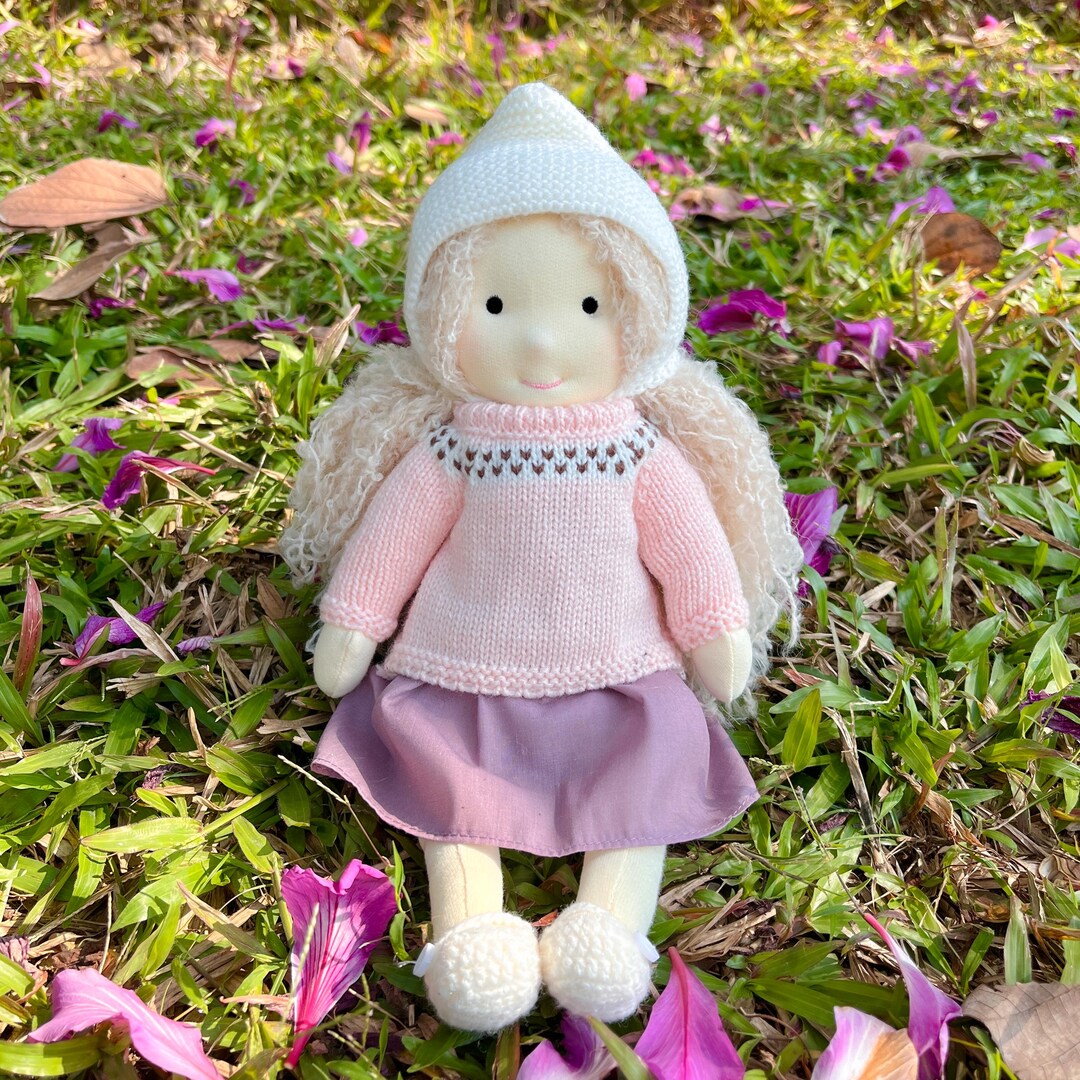 Handcrafted Waldorf Doll, Complete With Ornate Packaging—an Ideal Gift ...