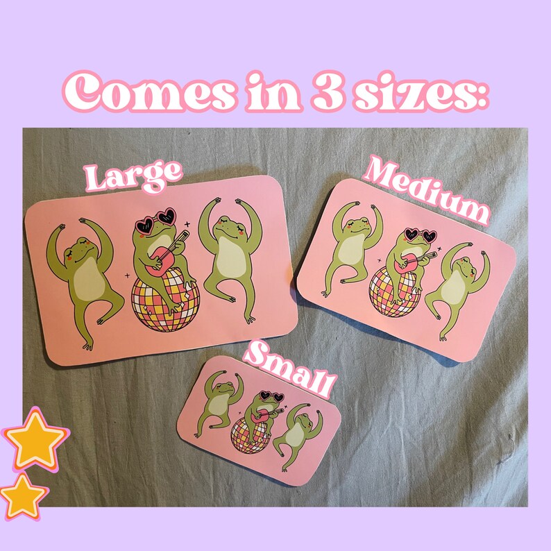 Groovy Dancing Frogs Waterproof Sticker - Etsy