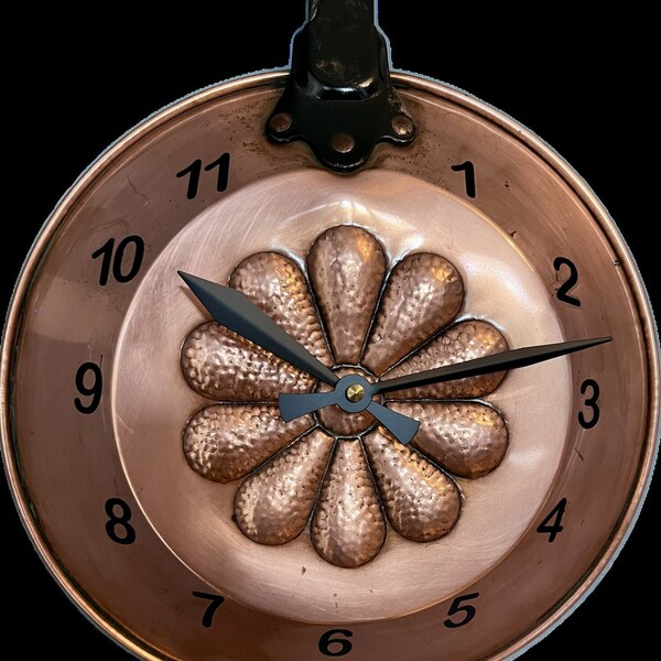 Copper Clock - Etsy