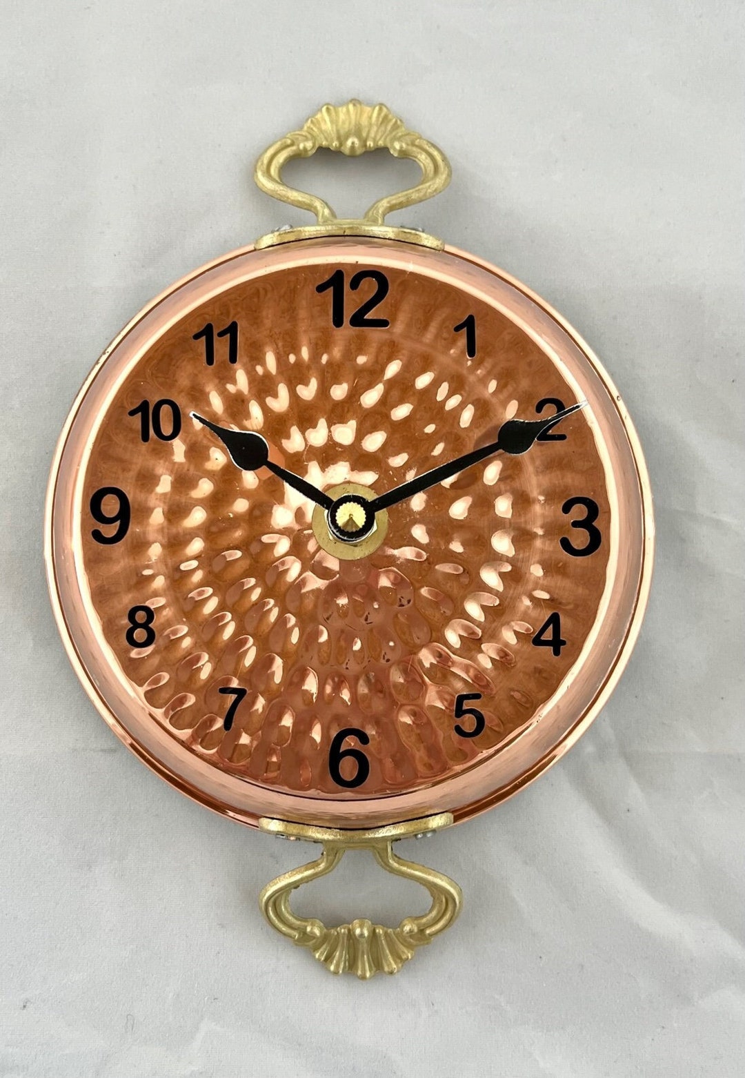 Handcrafted Turkish Copper Pot Clock - Etsy