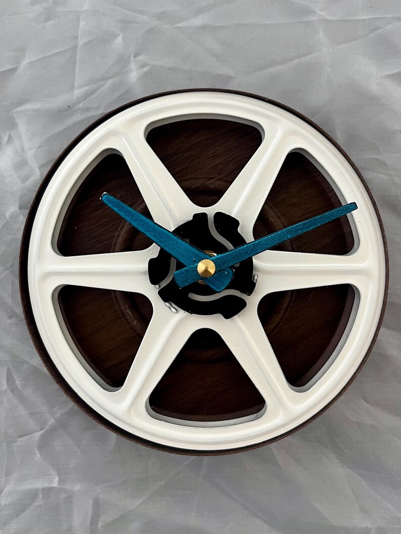 Vintage 8mm Film Movie Reel Clock - Etsy