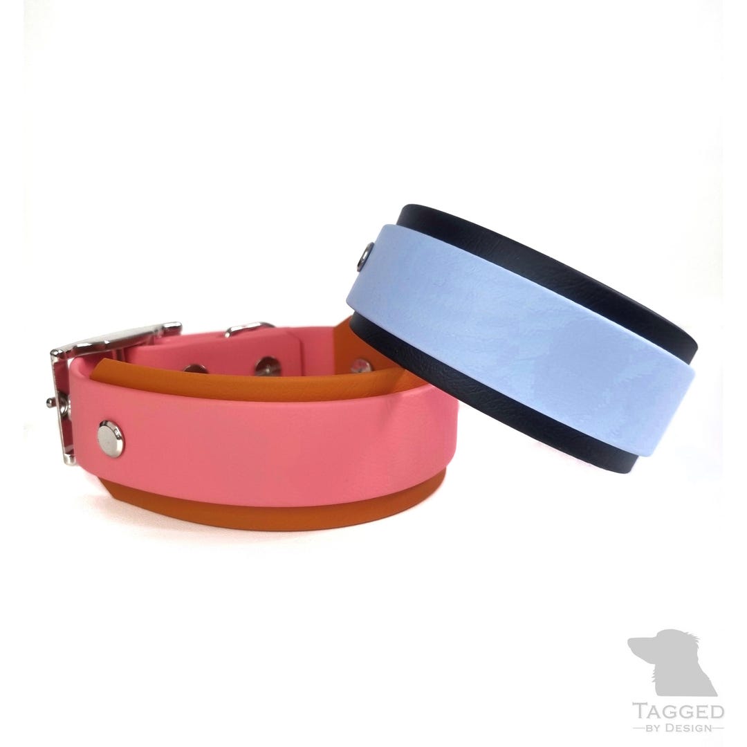 Double Layered Waterproof Biothane® Dog Collars - 38mm - Etsy UK