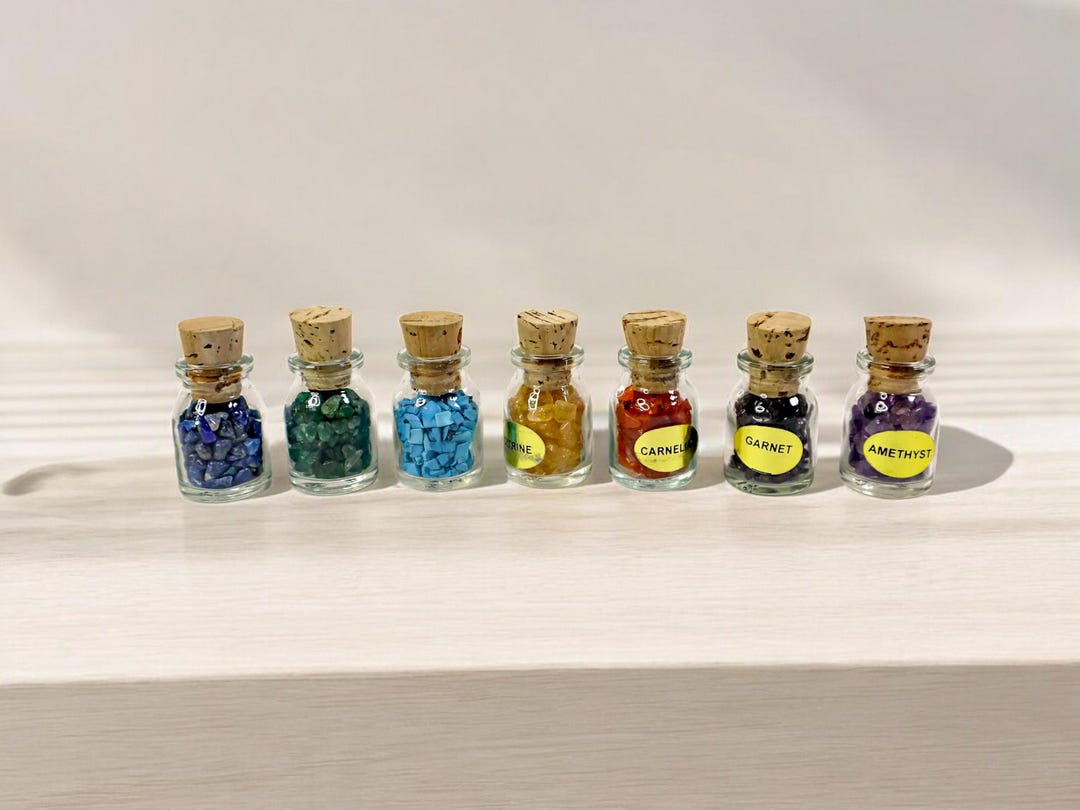 Crystal Gemstone Chips Mini Crystals for Spell Jars Witch Crystals ...