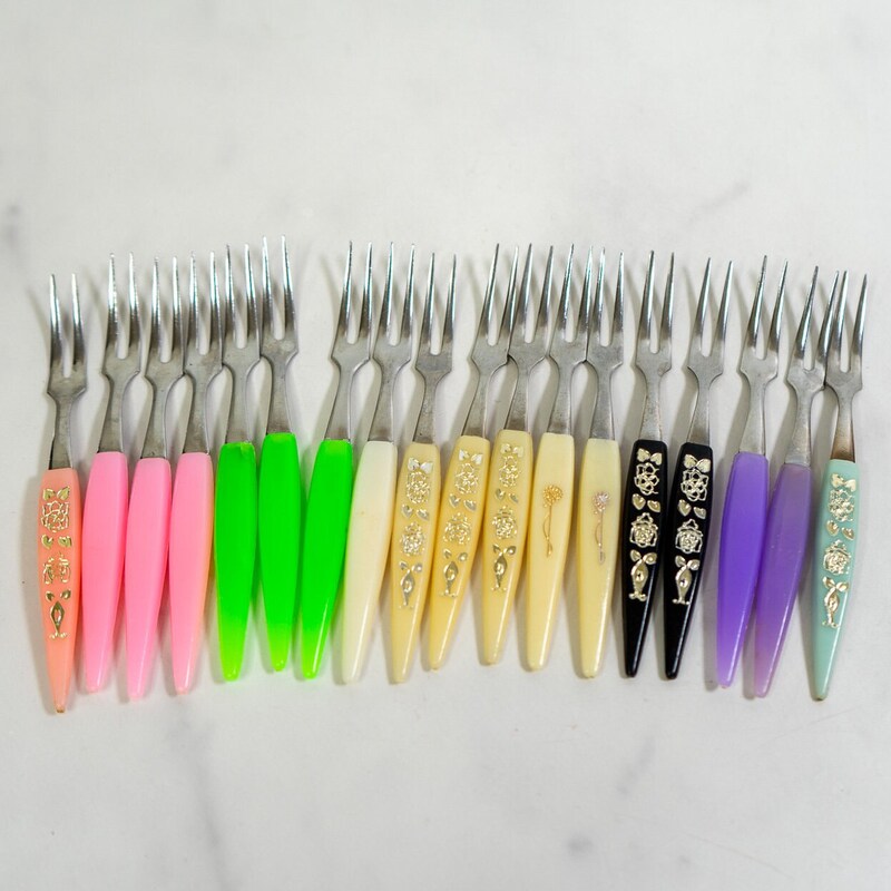 Appetizer Forks - Etsy