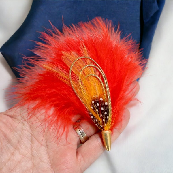 Feather Hat Pin - Etsy