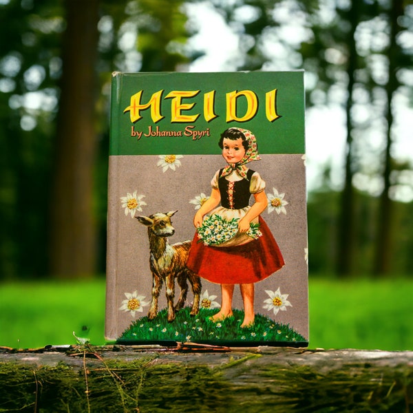 Vintage Heidi Book - Etsy