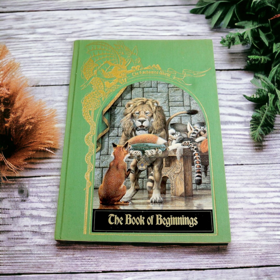 The Enchanted World the Book of Beginnings Vintage Hardcover Book - Etsy