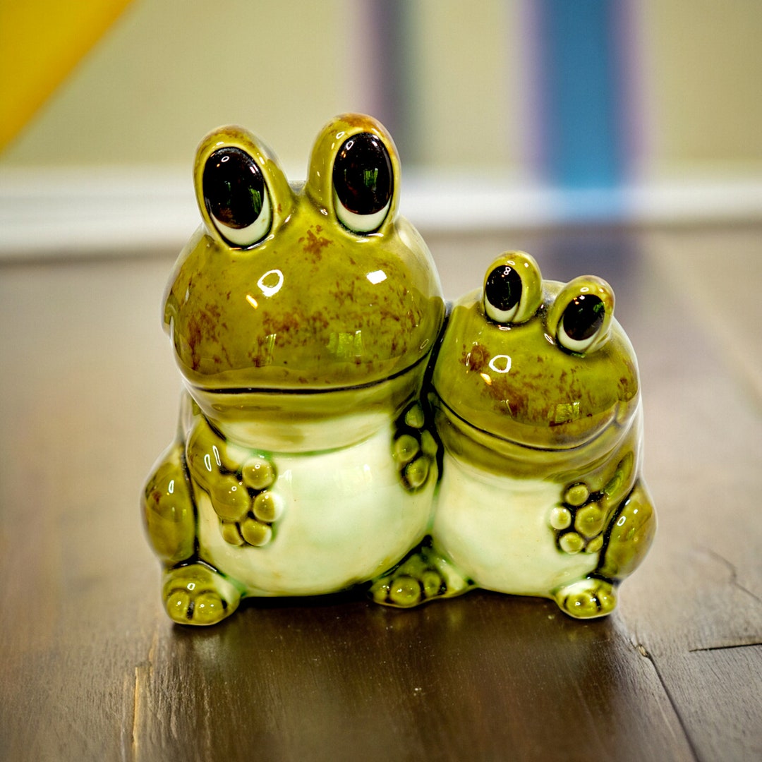 Vintage Ceramic Frog Planter Mid Century JAPAN Plant Pot - Etsy