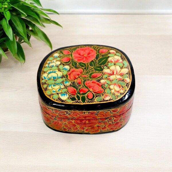 Kashmiri Trinket Box - Etsy