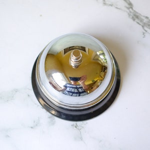 Vintage Service Bell Receptionist Desk Bell Hotel Restaurant Bell ...