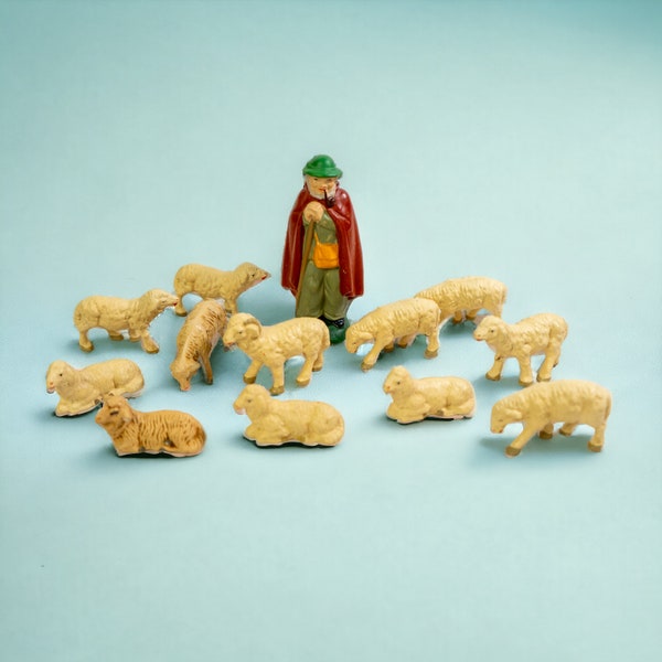 Antique Shepherd Figurines - Etsy