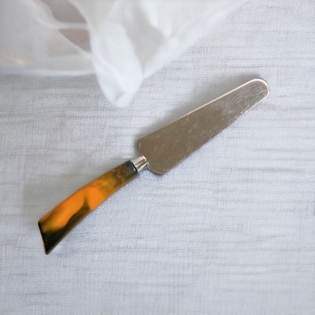 Vintage Bakelite Stainless Steel Cake Knife or Pie Server - Etsy
