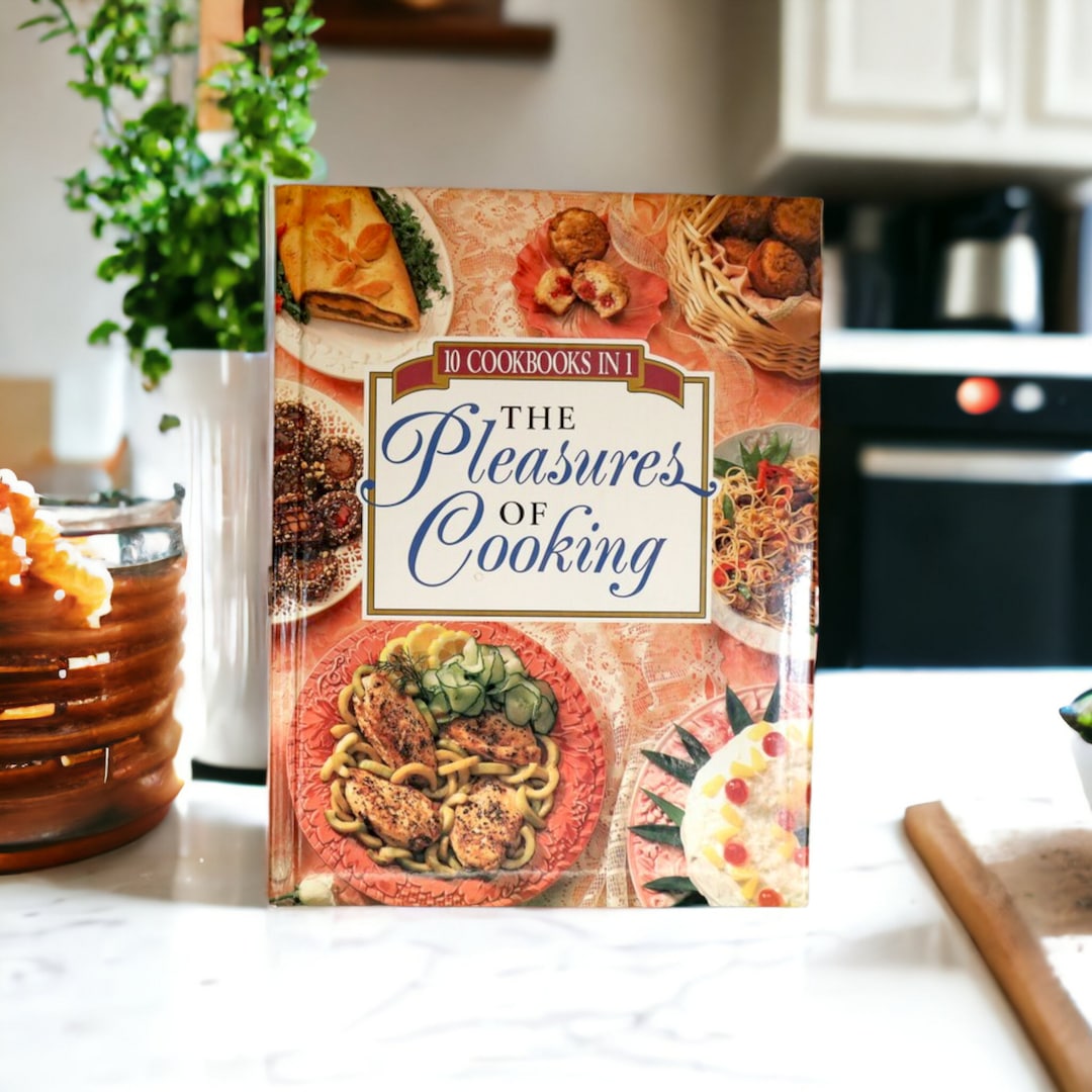 The Pleasures of Cooking 10 Books in 1 Hardcover Cookbook 1993 - Etsy