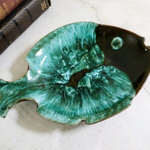 Vintage Blue Mountain Pottery Fish Dish Ceramic Fish Tray - Etsy