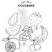 10 Printable Coloring Page Fruit Vegetable Animals - Etsy