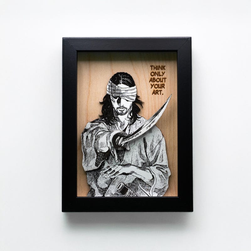 Vagabond Manga Panel - Etsy