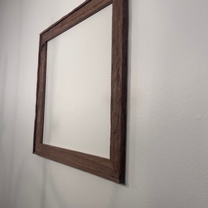 Handmade Aged Rustic Walnut Picture Frame - Etsy