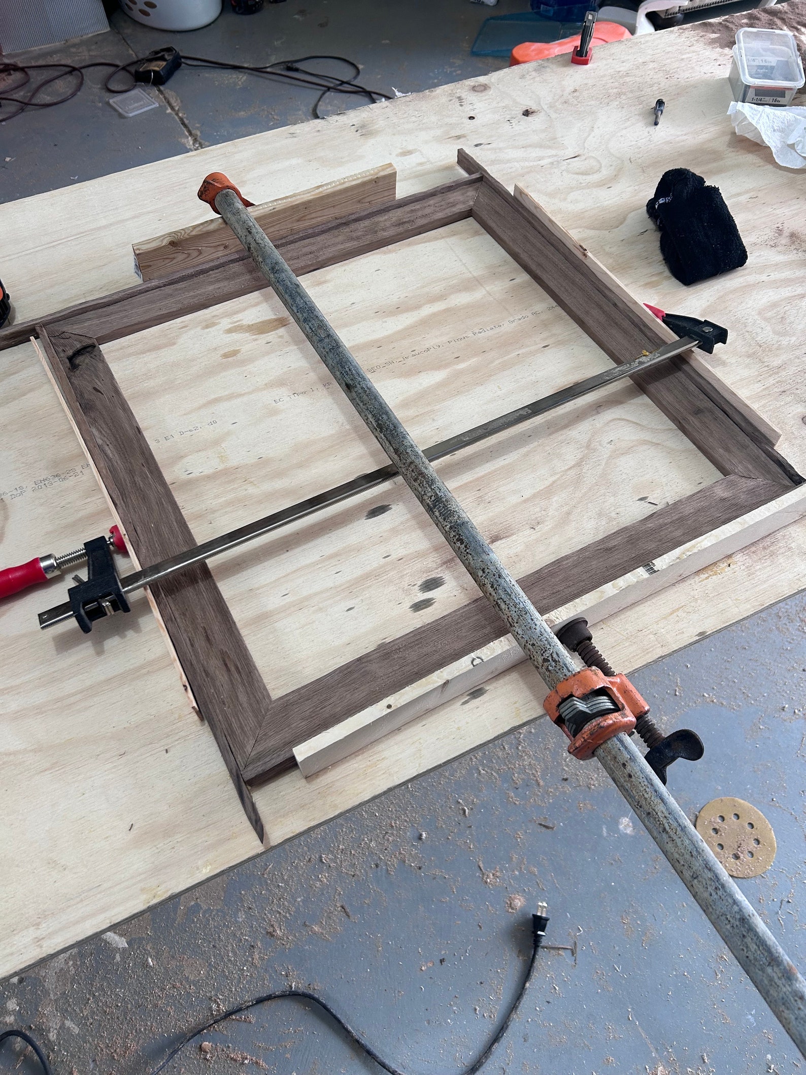 Handmade Aged Rustic Walnut Picture Frame - Etsy