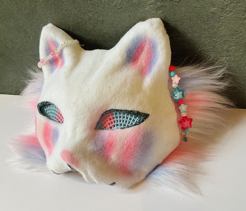 Transgender Pride Therian Mask includes Partial Customization - Etsy