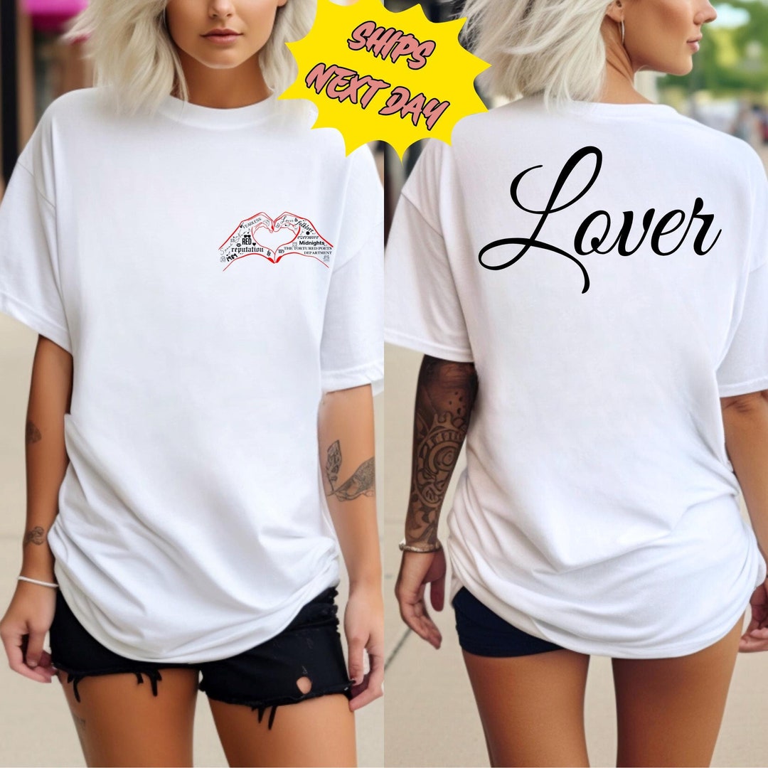Hand Heart With New Album Shirt, Reputation Shirt, Popular Songs Shirt ...