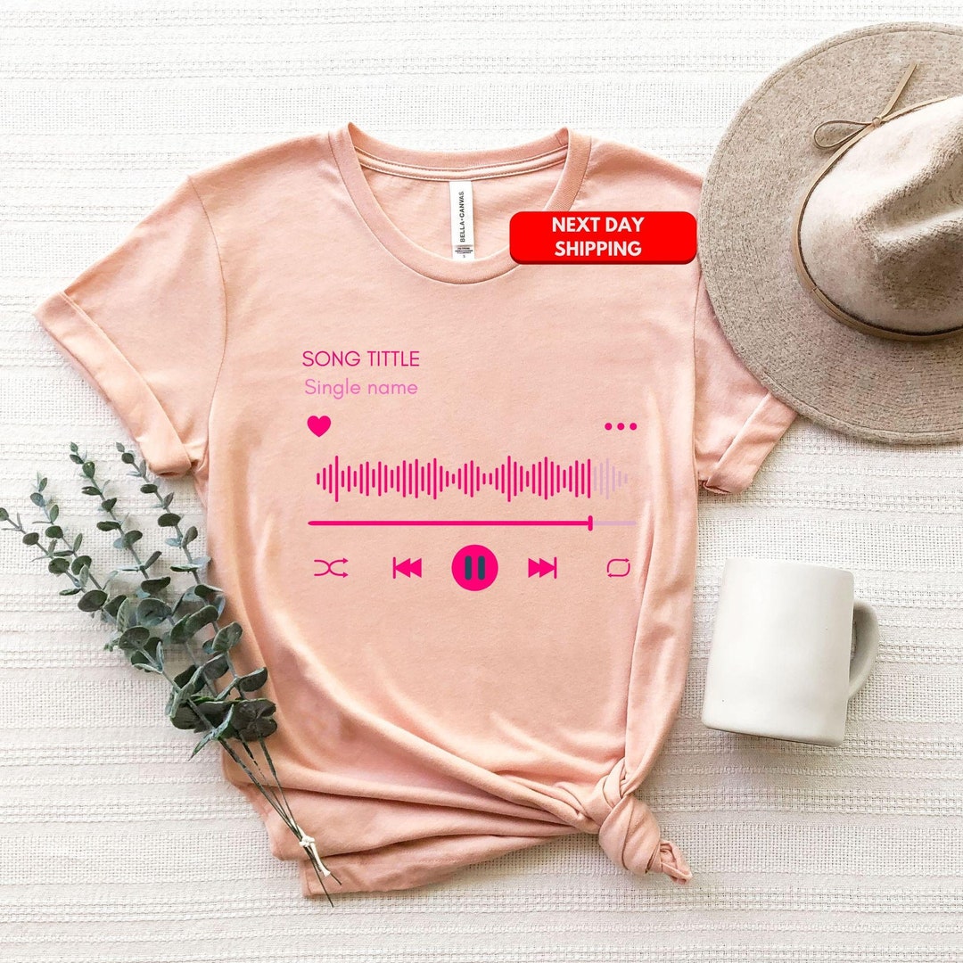 Custom Song Name T-shirt, Custom Artist Name Shirt, Custom Song Name ...