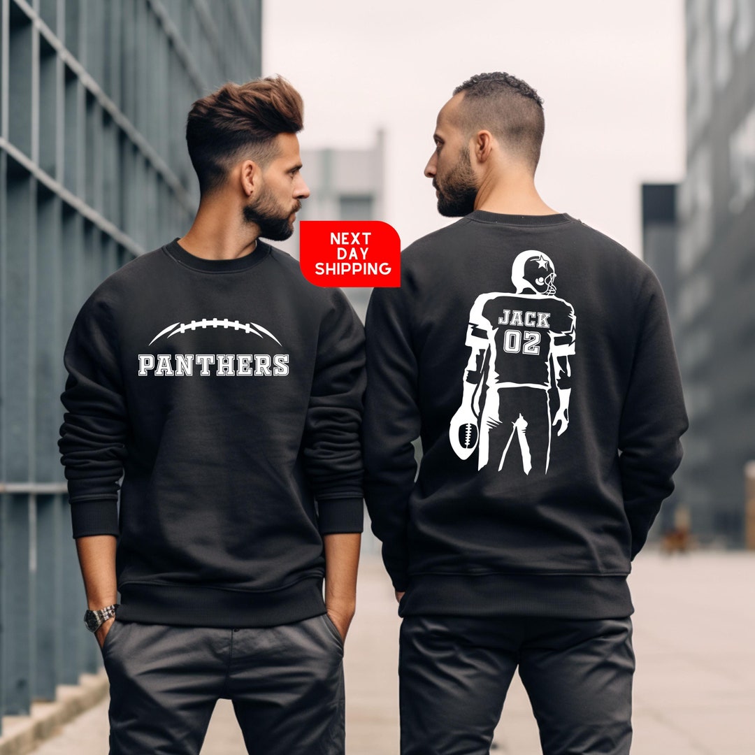 Custom Football Team Shirt With Name and Number Personalized Sports ...