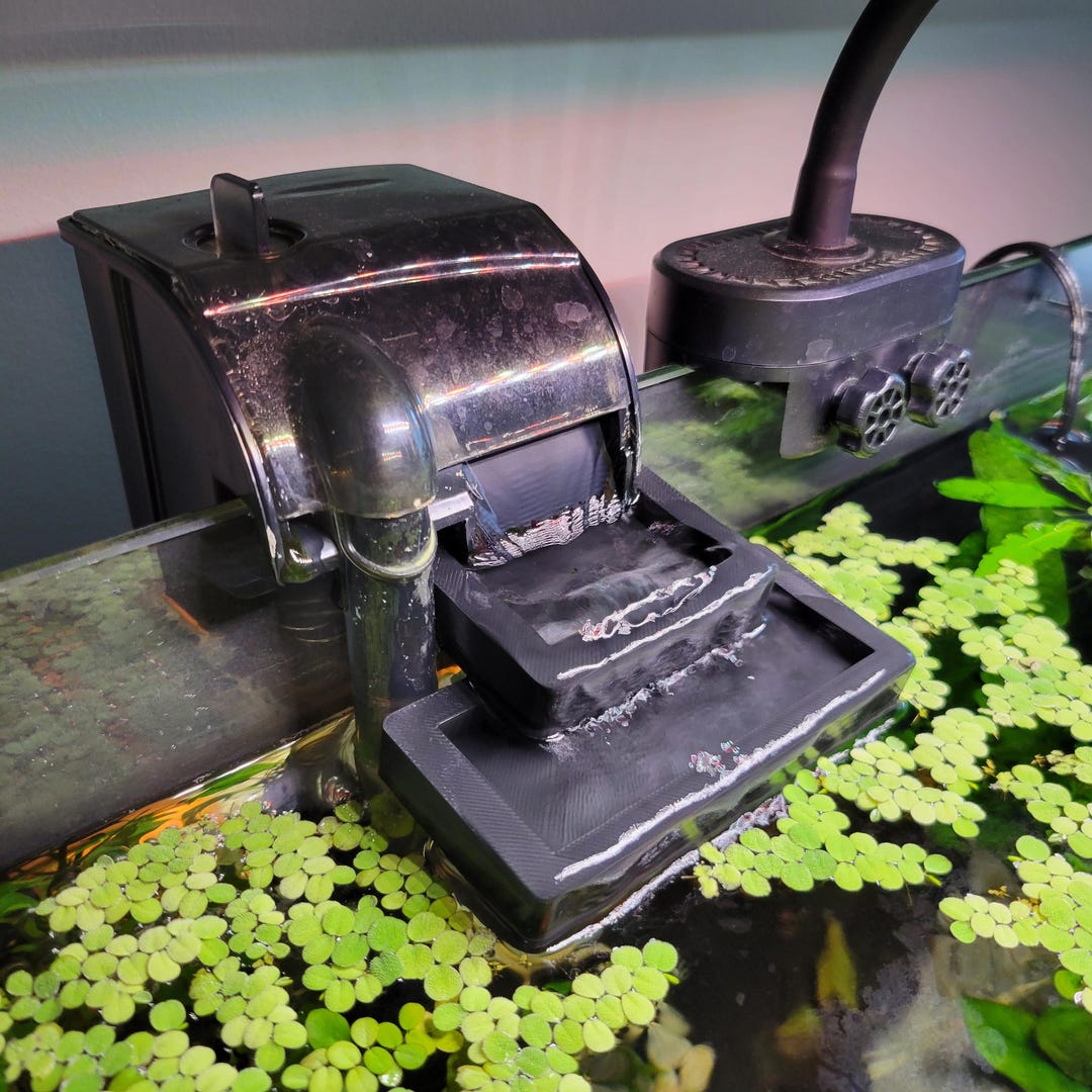 Aquarium Filter Baffle: Calming Water Flow for Bettas & Floating Plants ...