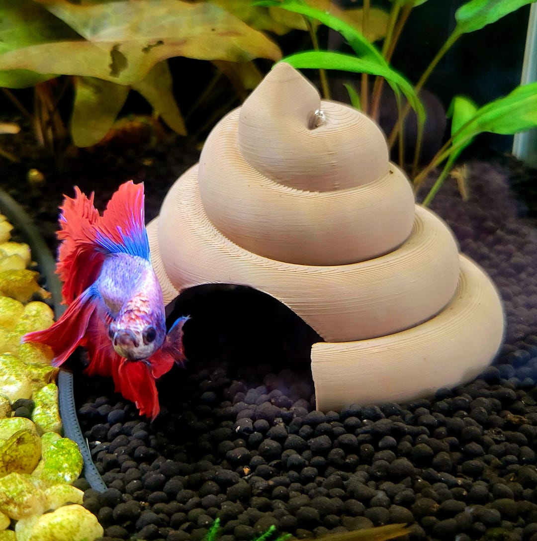 Funny Fish Tank Decor, Cave Hide for Fish, Shrimp, Reptiles, Humorous ...