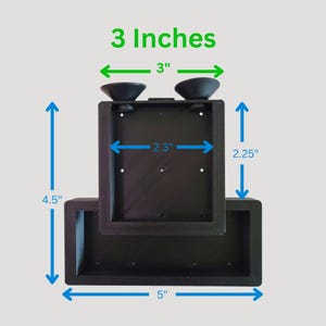 Aquarium HOB Filter Baffle | Calming Water Flow for Bettas & Floating ...