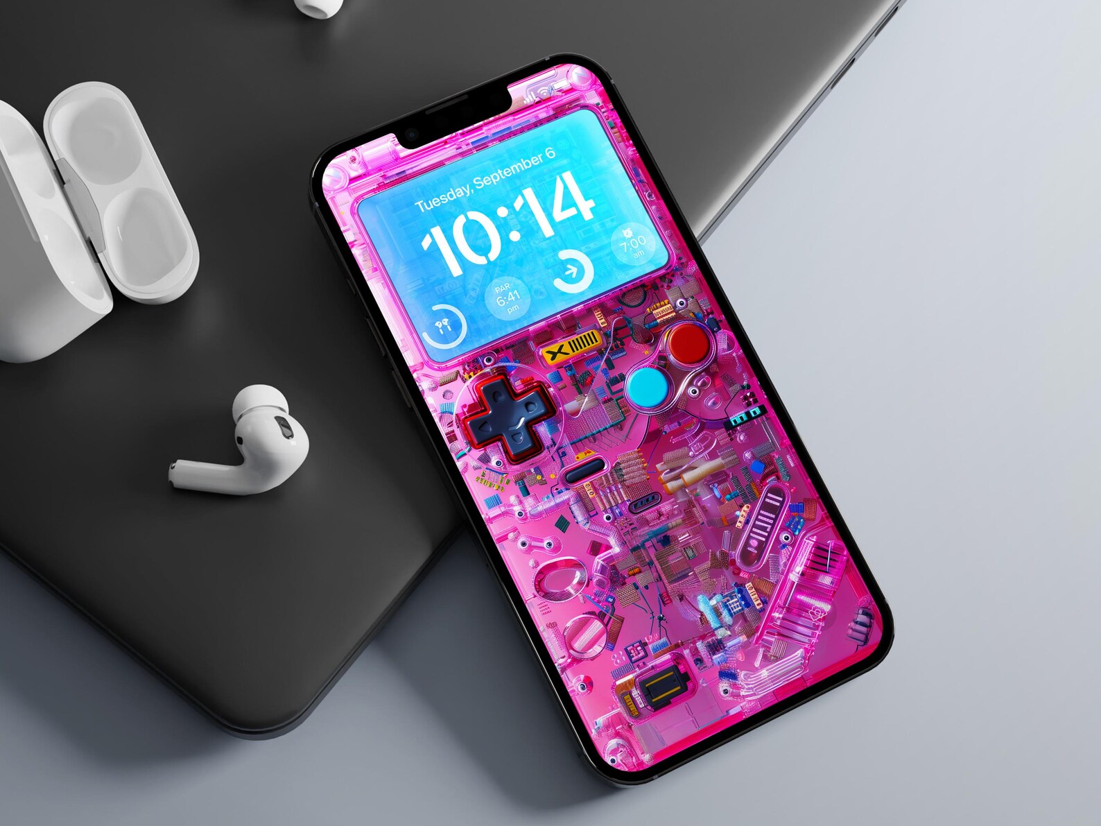 4k Gameboy Pink Console Original Mobile Wallpaper, Whimsical Wallpapers ...