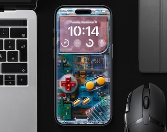 4k Retro Game Pink Console Original Mobile Wallpaper, Whimsical ...