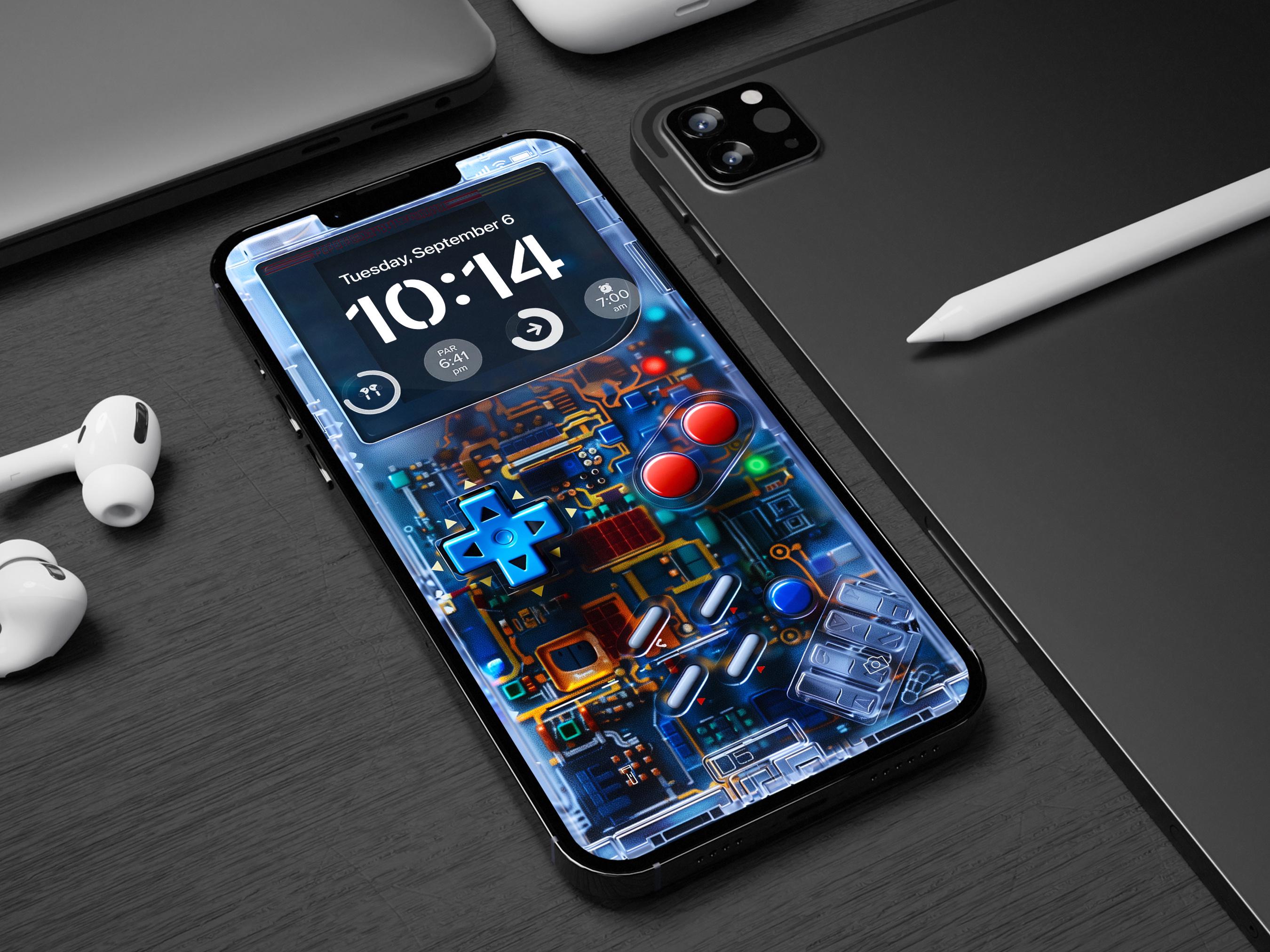 4k Gameboy Console Original Mobile Wallpaper for iPhone and Android ...