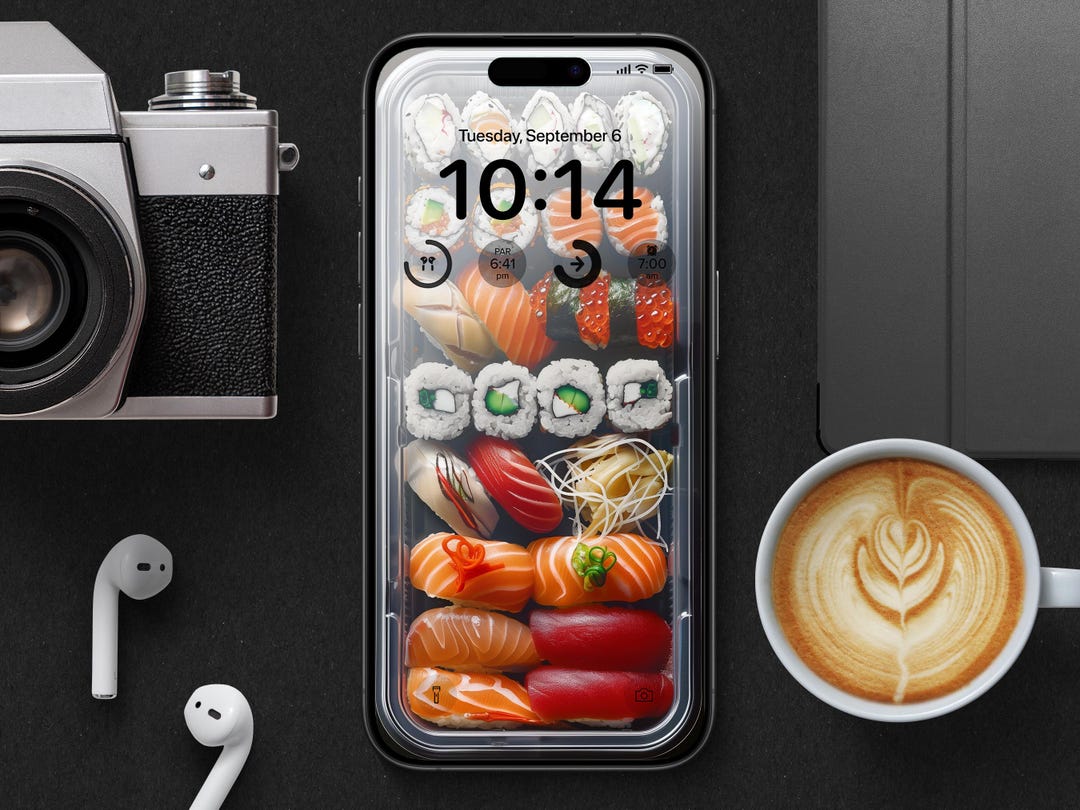 4k Sushi Food Box Mobile Wallpaper for iPhone and Android Phones - Etsy